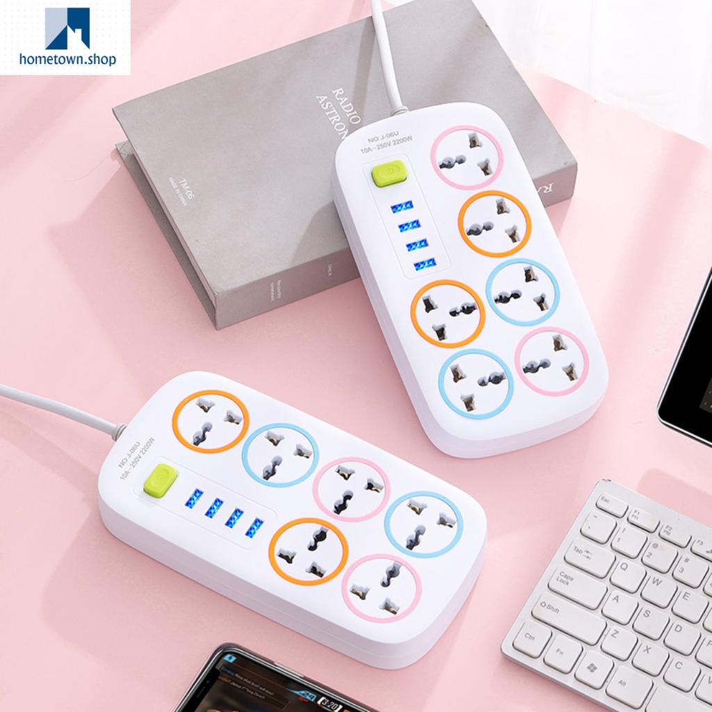 Power Universal Socket Extension Moveable Multi Function Socket With