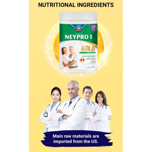 NEYPRO 1 GOLD MILK Imported from U.S.A 400grams (Exp. date 10-25-2025 ...