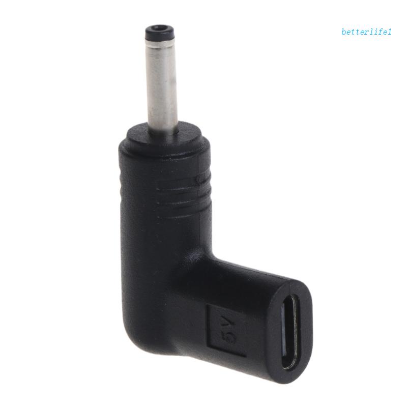 BTM DC Power Adapter Type C Female to 3.5x1.35 3.5x1.35mm Male Plug ...