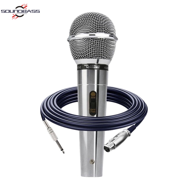 Soundbass Platinum Rich And Clean Vocal Sound Microphone Ks-5000 (10m ...