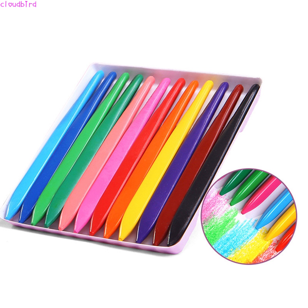 36 Colors Triangular Crayons Triangular Colouring Pencil for Students ...