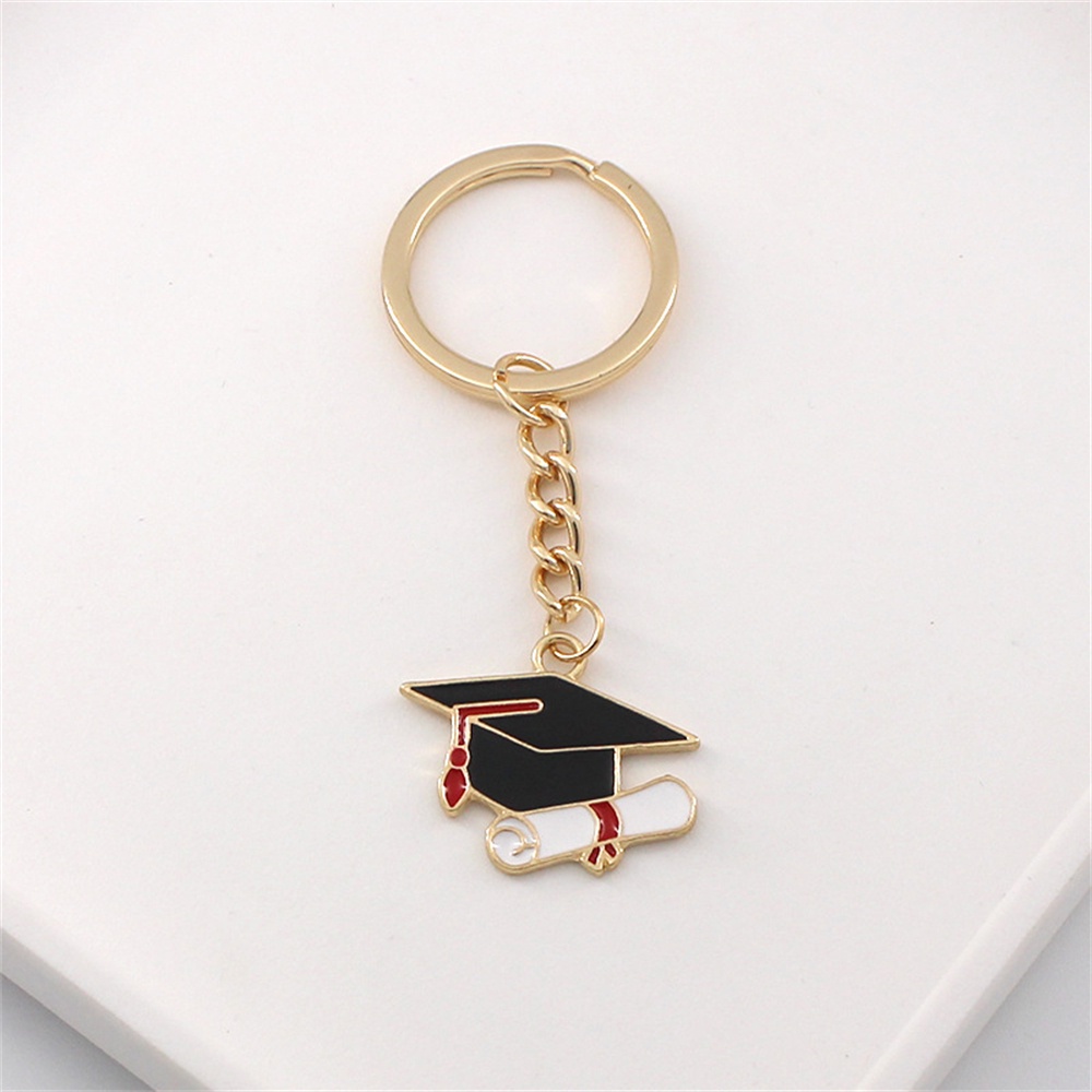 "A+,100,Bachelor Cap"Shape Keychain Student Graduation Gifts ...