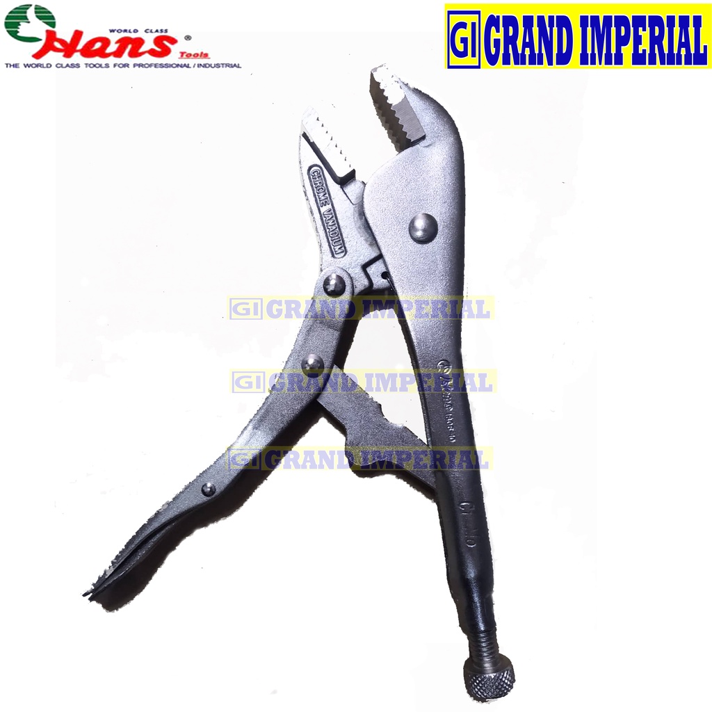 Hans Locking Pliers Vise Grip 10" 1806-10 Grand Imperial Industrial ...