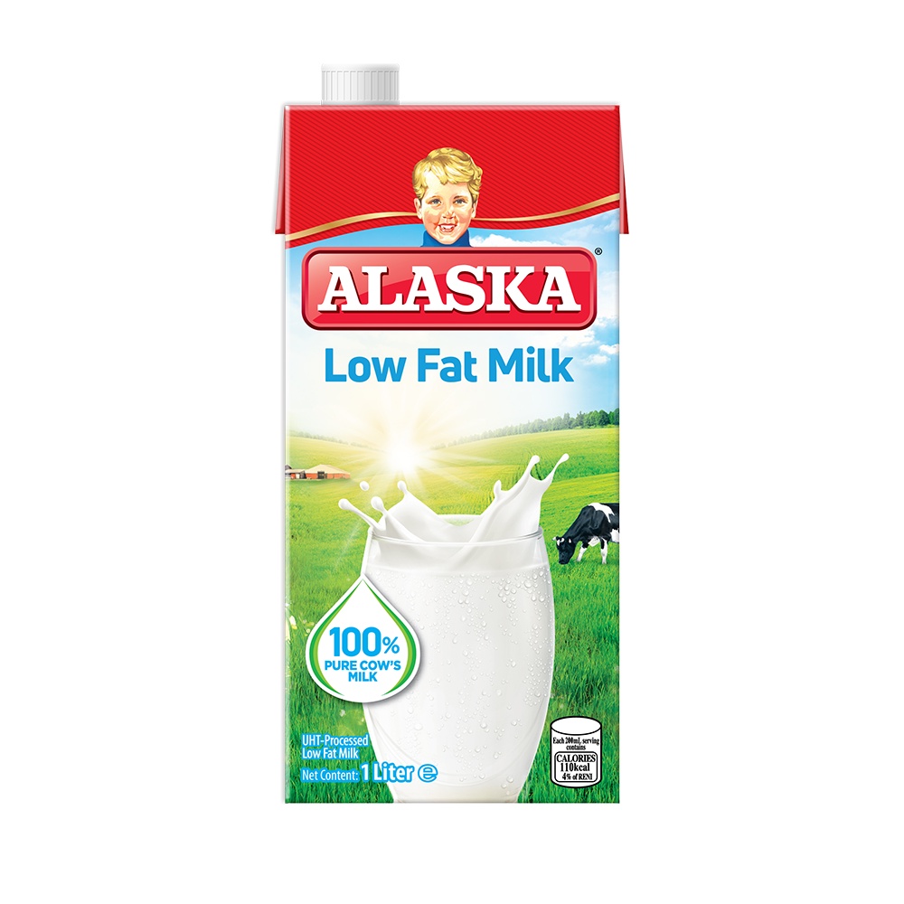 Alaska Low Fat Milk 1L | Shopee Philippines