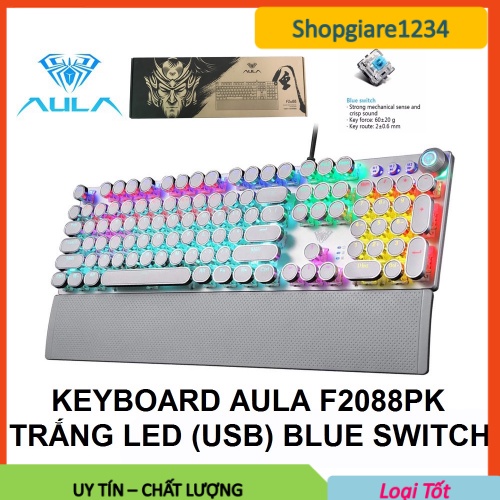 Super beautiful AULA F2088/ F3018 real mechanical keyboard - 20-mode ...