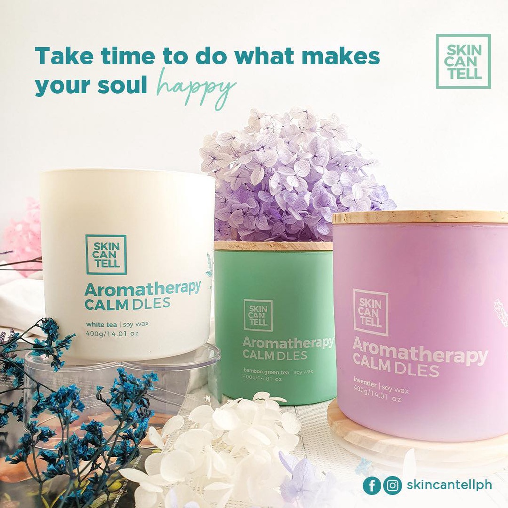 Skin Can Tell Aromatherapy CALMdle 3-Wick Scented Candle BIG JAR ...