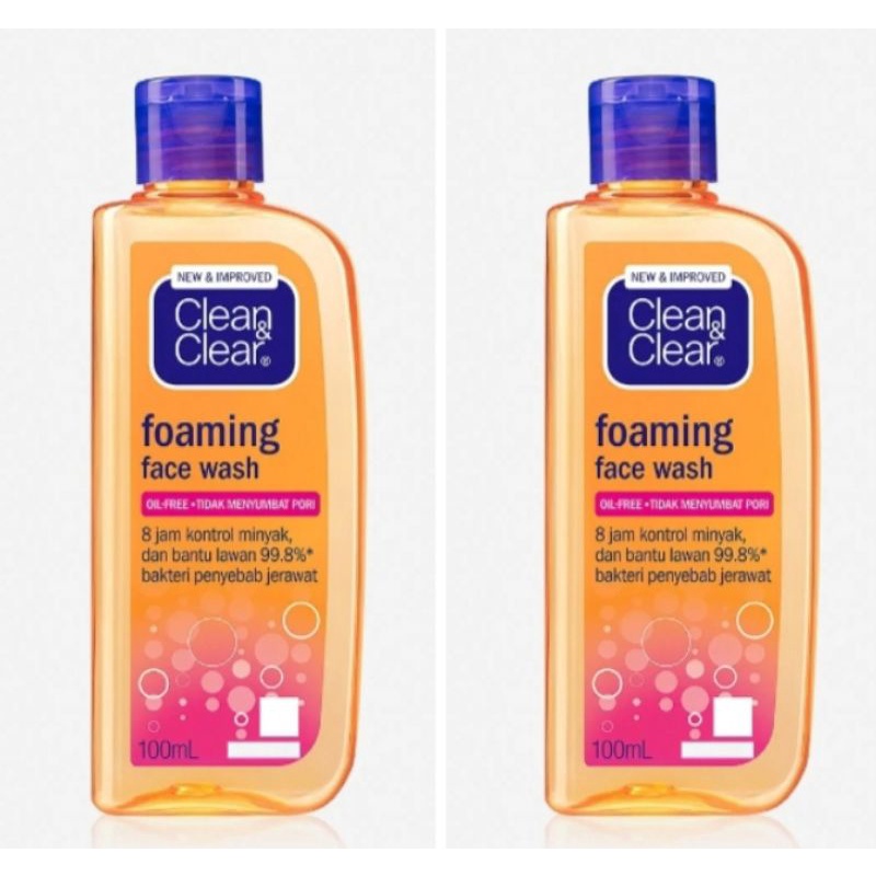 (COD) CLEAN & CLEAR FOAMING FACIAL WASH 100ml | Shopee Philippines