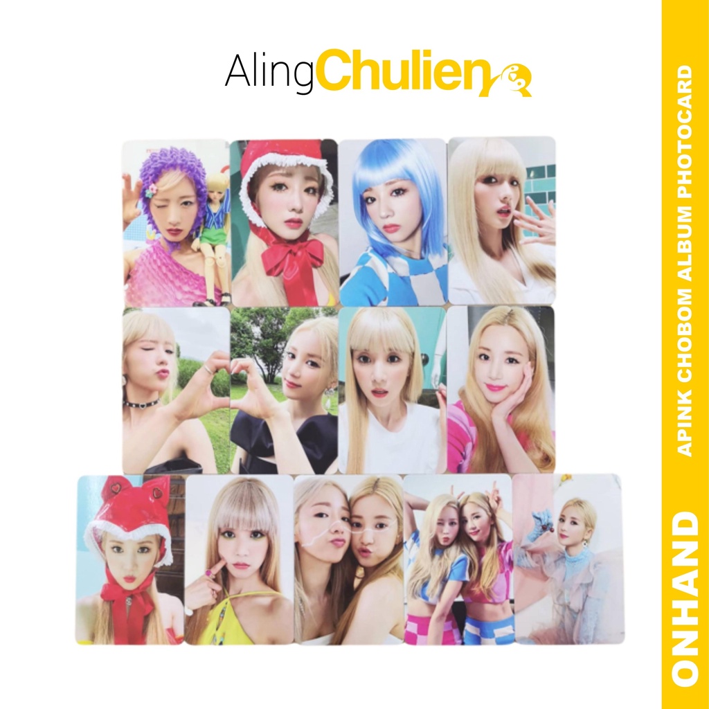 APINK Chobom Copycat Album Tingi Official Photocard Postcard Messeage ...