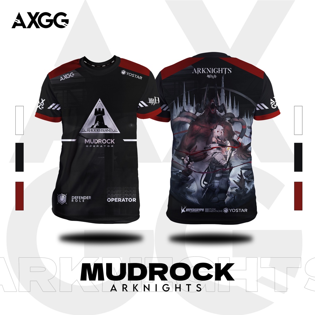 AXGG " Arknights - Mudrock " Gaming Shirt | Shopee Philippines