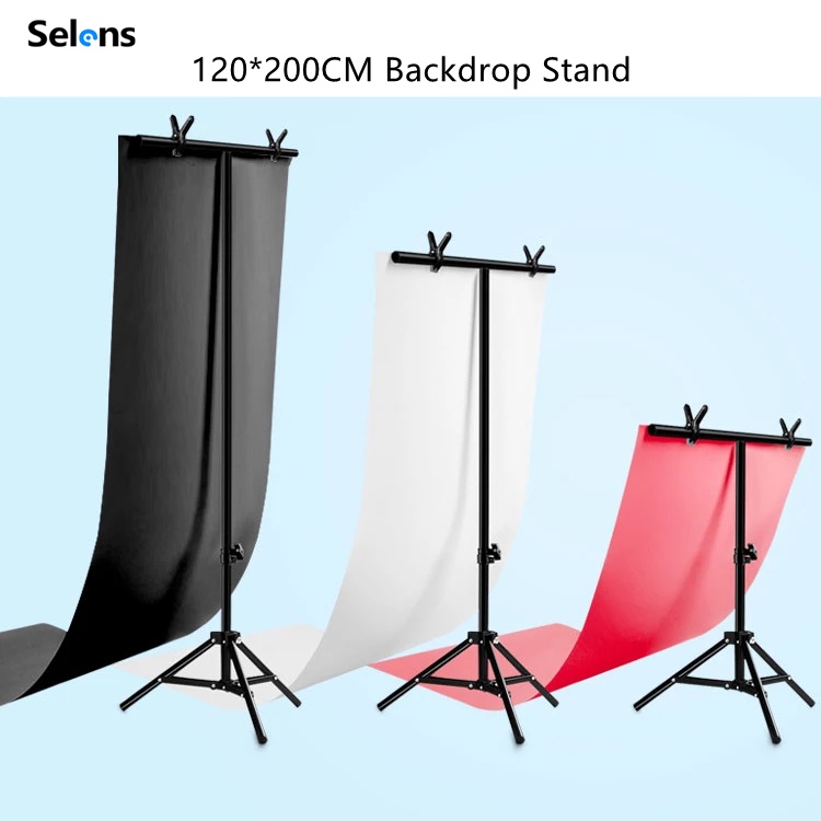 Selens Backdrop Stand Background Paper Kit Backdrop Support System ...
