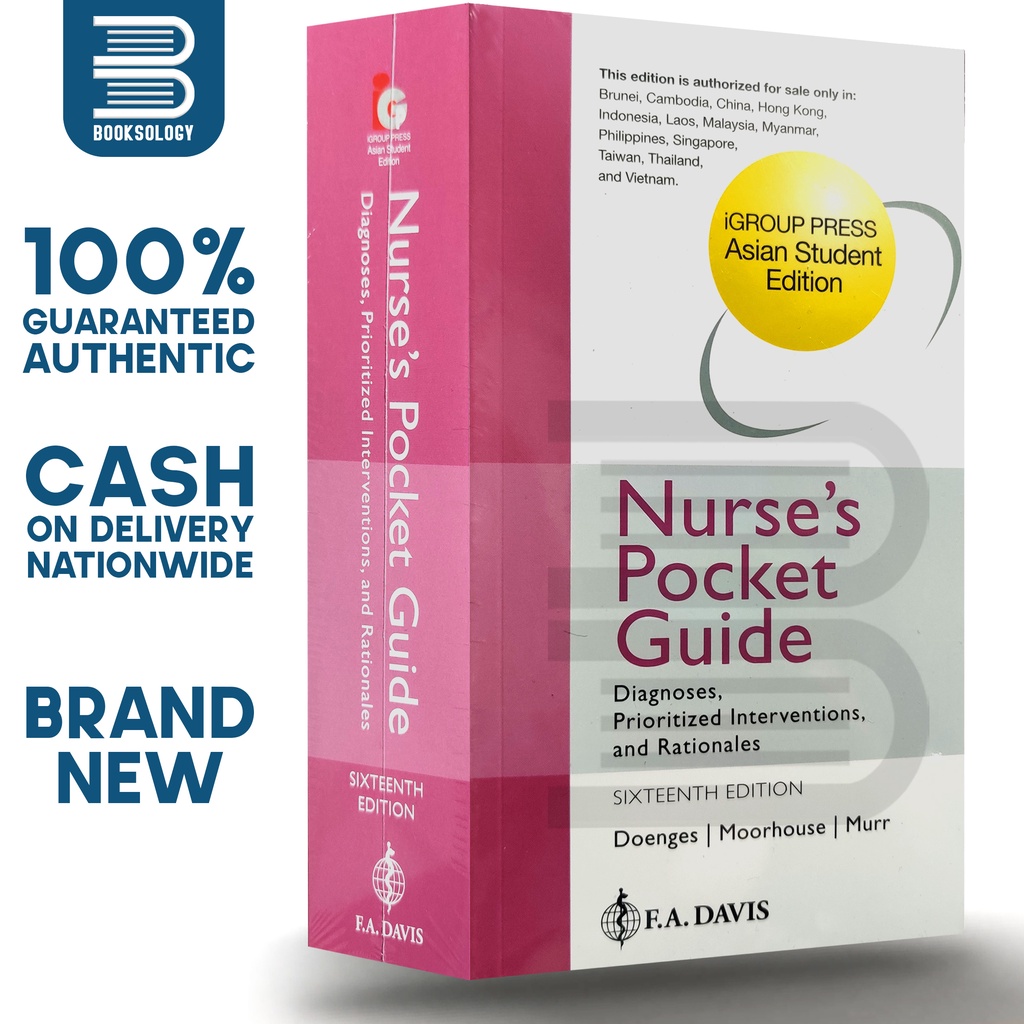 NURSE'S POCKET GUIDE 16th Edition (NANDA) - Doenges | Moorhouse | Murr ...