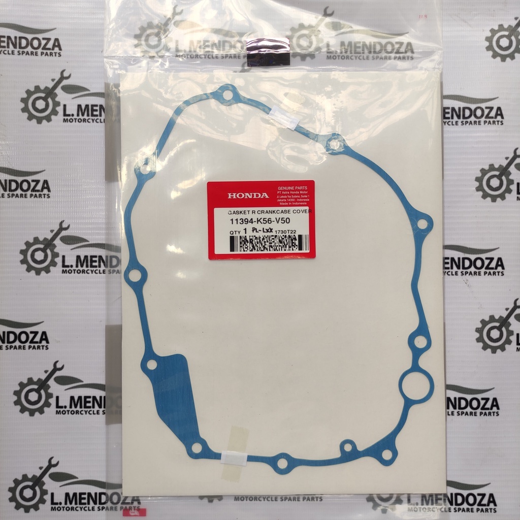 Honda RS 150 Right Crankcase Gasket Genuine 11394-K56-V50 | Shopee ...