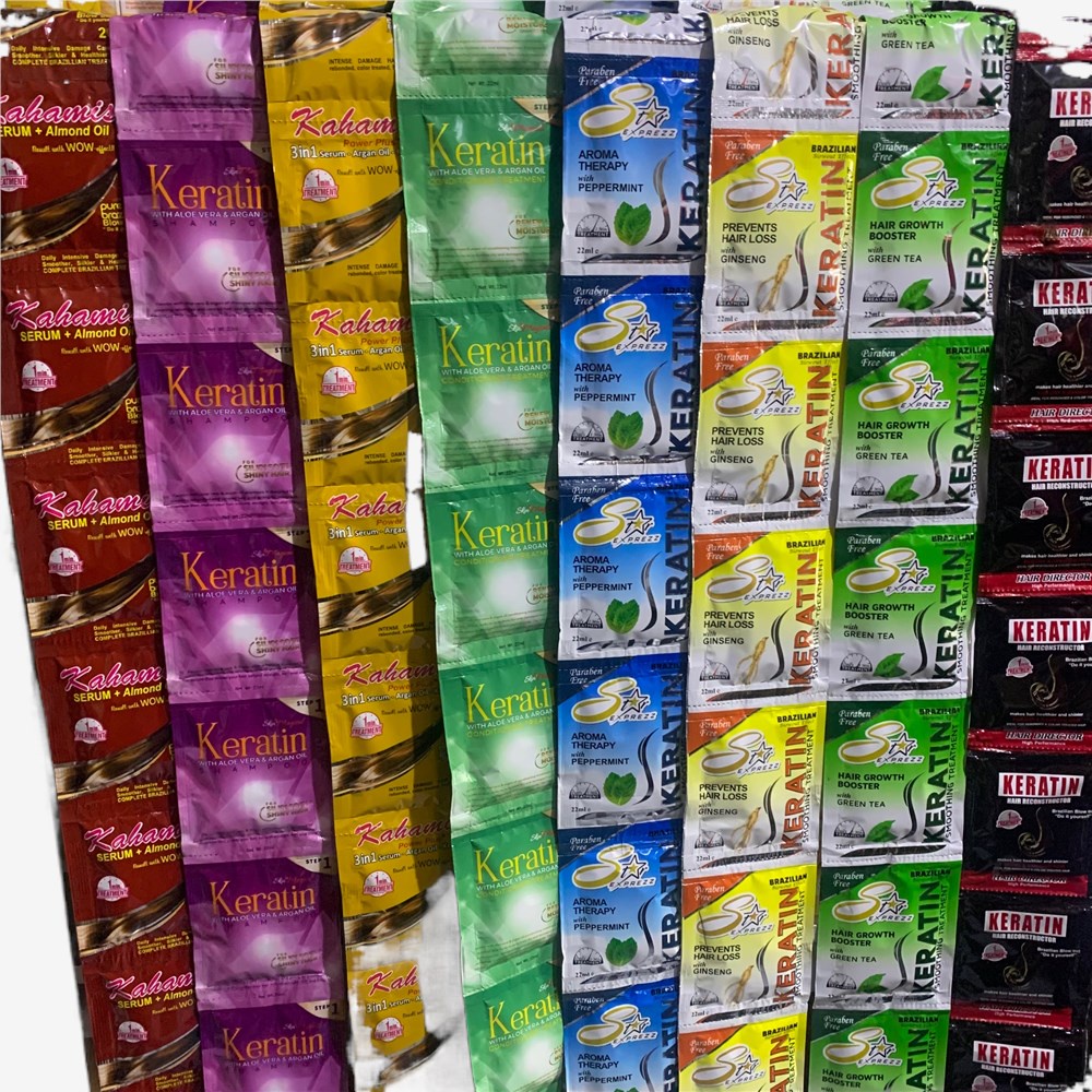 2022NEW1 SACHETS - STAR EXPRESS Keratin with aloe Vera & argan oil ...