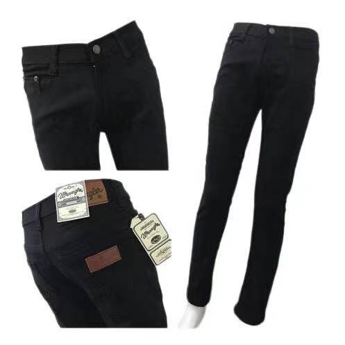 Black Men's Pants High Quality Maong stretchable Skinny Jeans | Shopee ...