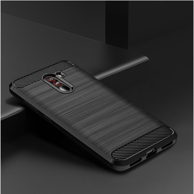 Carbon Fiber Phone Case for Xiaomi Redmi 4X 5 Plus 5A 6 6A 7 8 8A GO ...