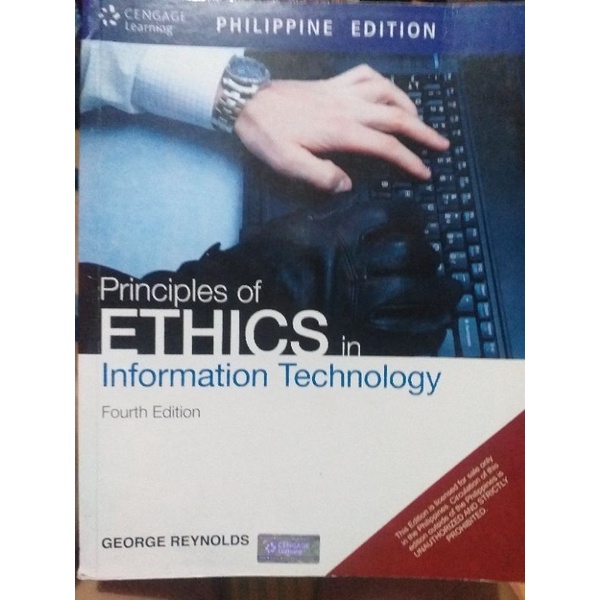 PRINCIPLES OF ETHICS AND INFORMATION TECHNOLOGY | Shopee Philippines