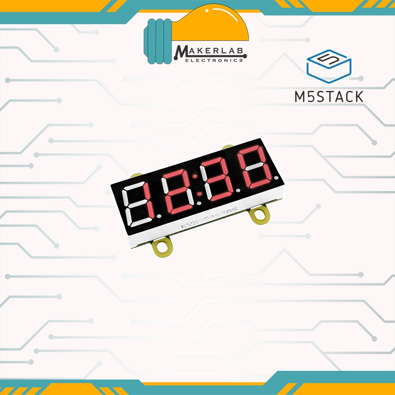 M5Stack Red 7- Segment Digit Clock Unit | Shopee Philippines
