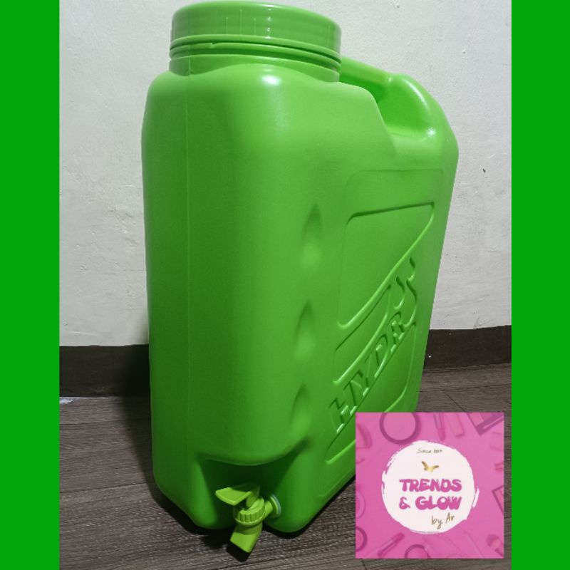 COLORED Gallon Container 20Liters/5Gallon Size /Mineral Water Container ...
