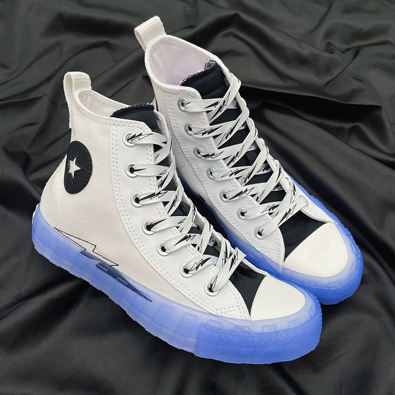 Original White Black Lightning Shoelace 1 Suitable For aj Converse ...