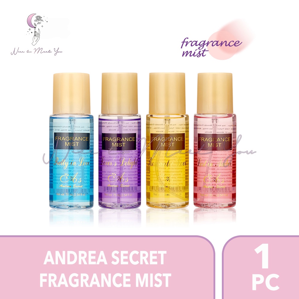 Andrea's Secret long lasting Perfume Fragrance Mist AD-64 75ml | Shopee ...