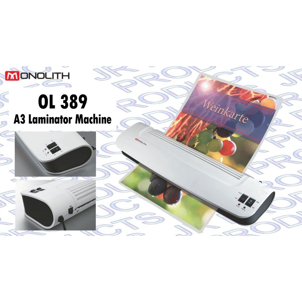 MONOLITH OL 389 OL389 A3 LAMINATOR MACHINE | Shopee Philippines