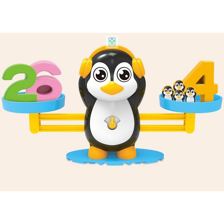 Arithmetic animal scale toy set - animal-shaped mathematical balance ...
