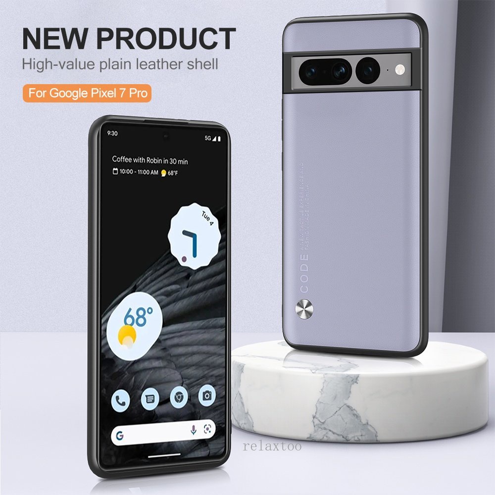 Ultra-thin Skin Feel PU Leather Texture Phone Case For Google Pixel 9 8 ...