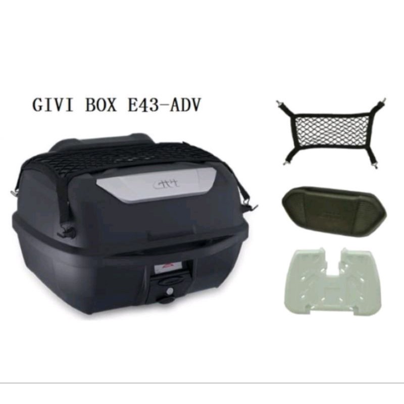 E43NTL_ADV BOX GIVI MONOLOCK TOP CASE MULEBOX [BASE PLATE INCLUDED]@ | Shopee Philippines