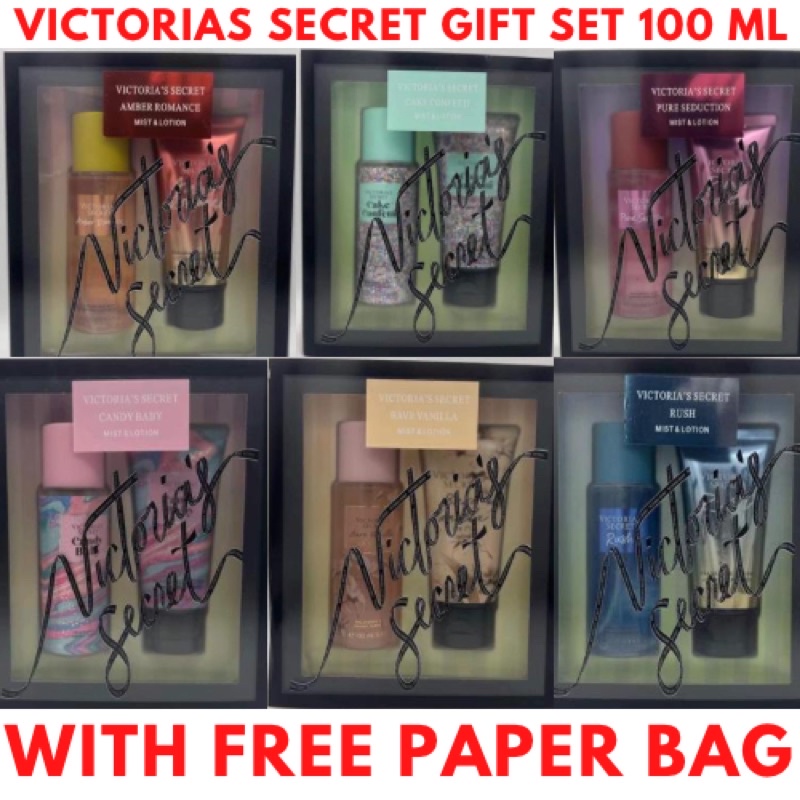 Authentic Mall Testers Victoria Secret Body Mist and Lotion Gift Set ...