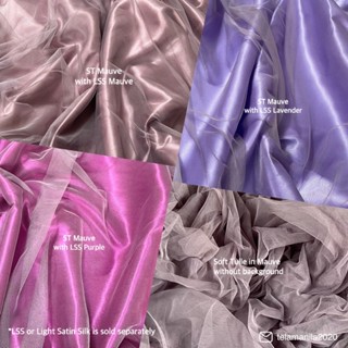 TELA MANILA Soft Tulle Fabric Tela Cloth per Yard | Shopee Philippines
