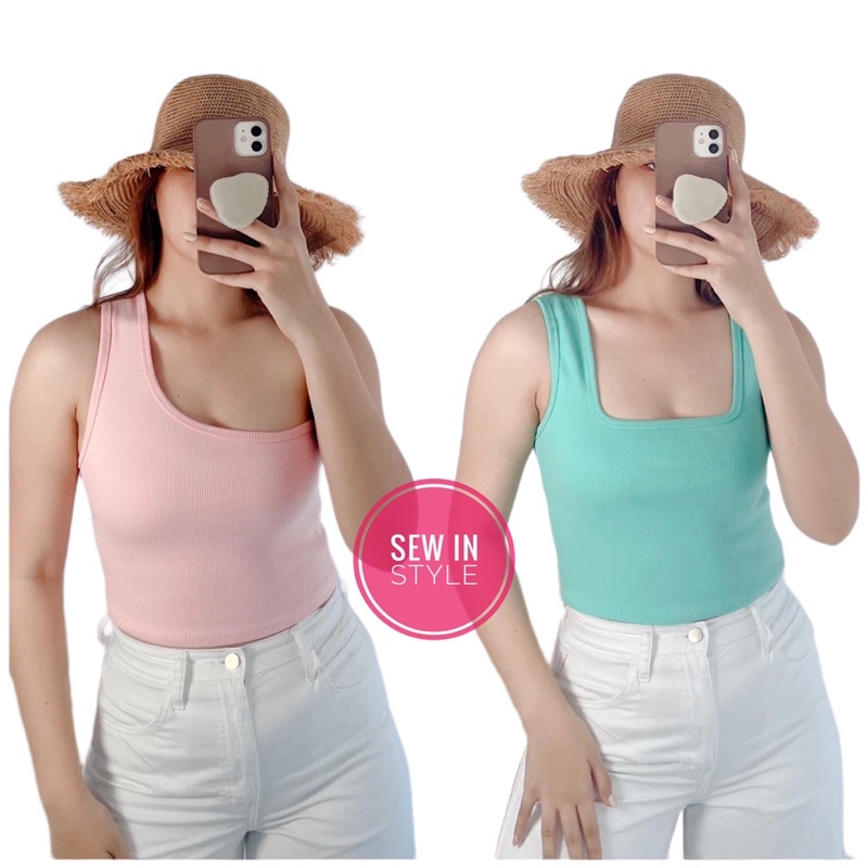 Sale Assorted Top (One Shoulder & Halter Top) | Shopee Philippines