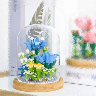 Gotoogo Legos Rattles White Lilies Tulips Carnations Pellets Gifts For ...