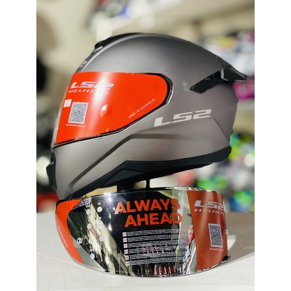 LS2 FF802 FLASH Full-Face Single Mono Helmet + Free Tinted Visor ...