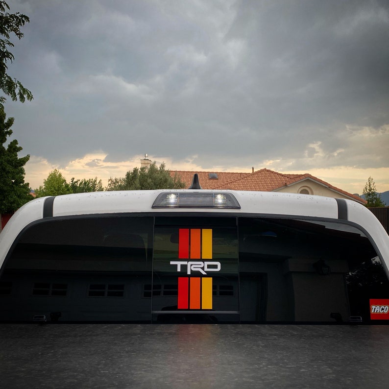 TRD Heritage Retro TRD Sticker | Shopee Philippines