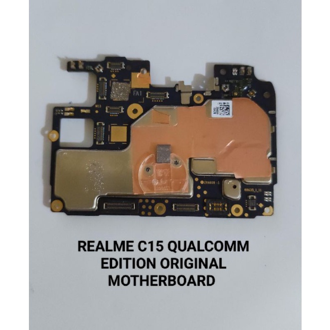 REALME C15 QUALCOMM EDITION ORIGINAL MOTHERBOARD | Shopee Philippines