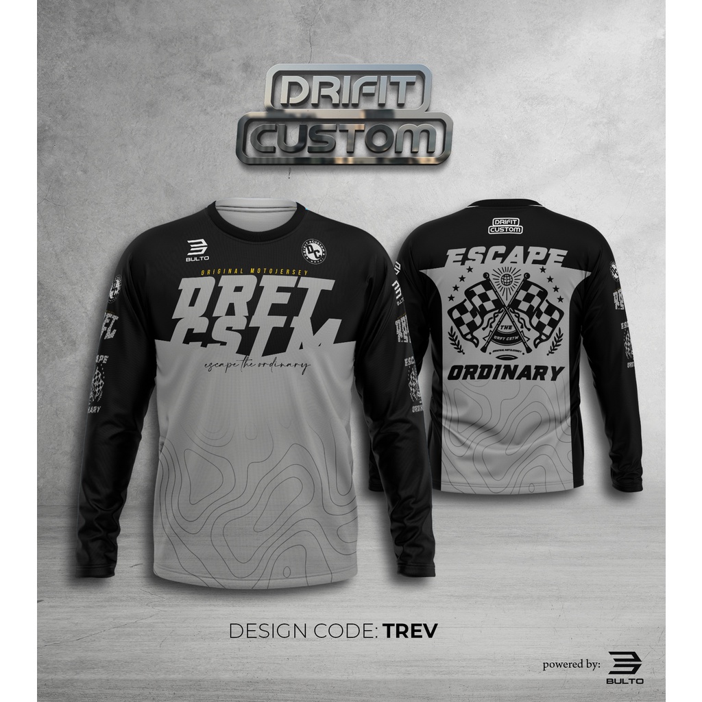 DRIFIT CUSTOM MOTO JERSEY - TREV | Shopee Philippines