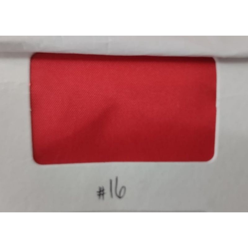 Geena per yard Pongee Gina Cloth Fabric plain Premium Quality | Shopee ...