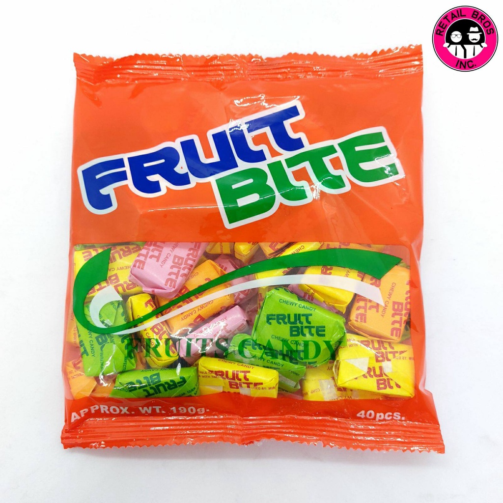 FRUIT BITE CHEWY CANDY 40 PIECES 39 PESOS | Shopee Philippines