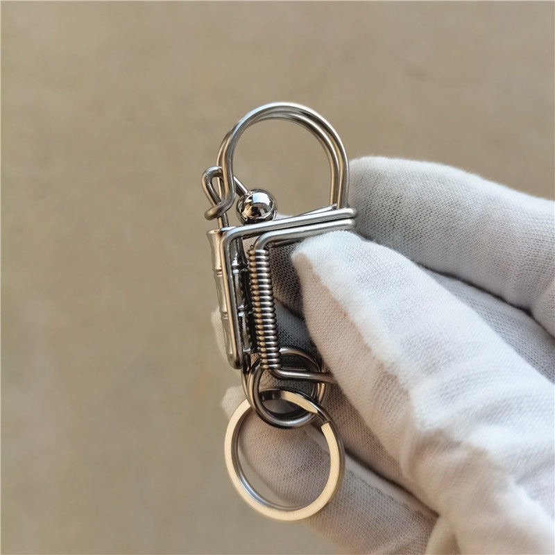 King of keychains, handmade 304 stainless steel keychains mixed with ...