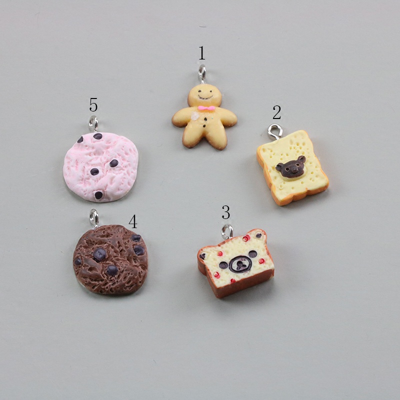 Handmade Jewelry diy Handmade Material Accessories Resin Cream Cute ...