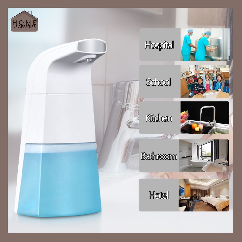 Home Necessities Automatic Liquid Soap Alcohol Dispenser Foaming Hand Washing Device (Random ...