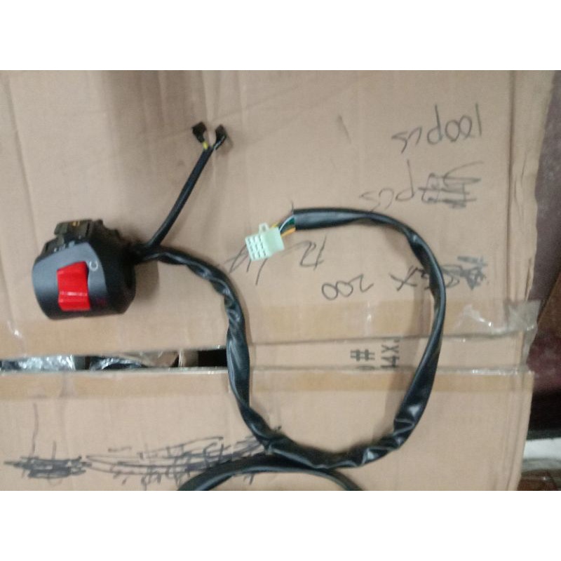 Rusi ssx200 right side handle switch/ starter switch | Shopee Philippines