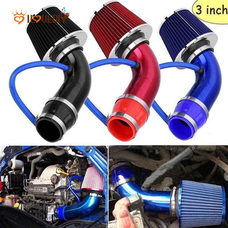 COD 3" 76mm Simota Car Air Filter Full Set High Flow Car Cold Air ...