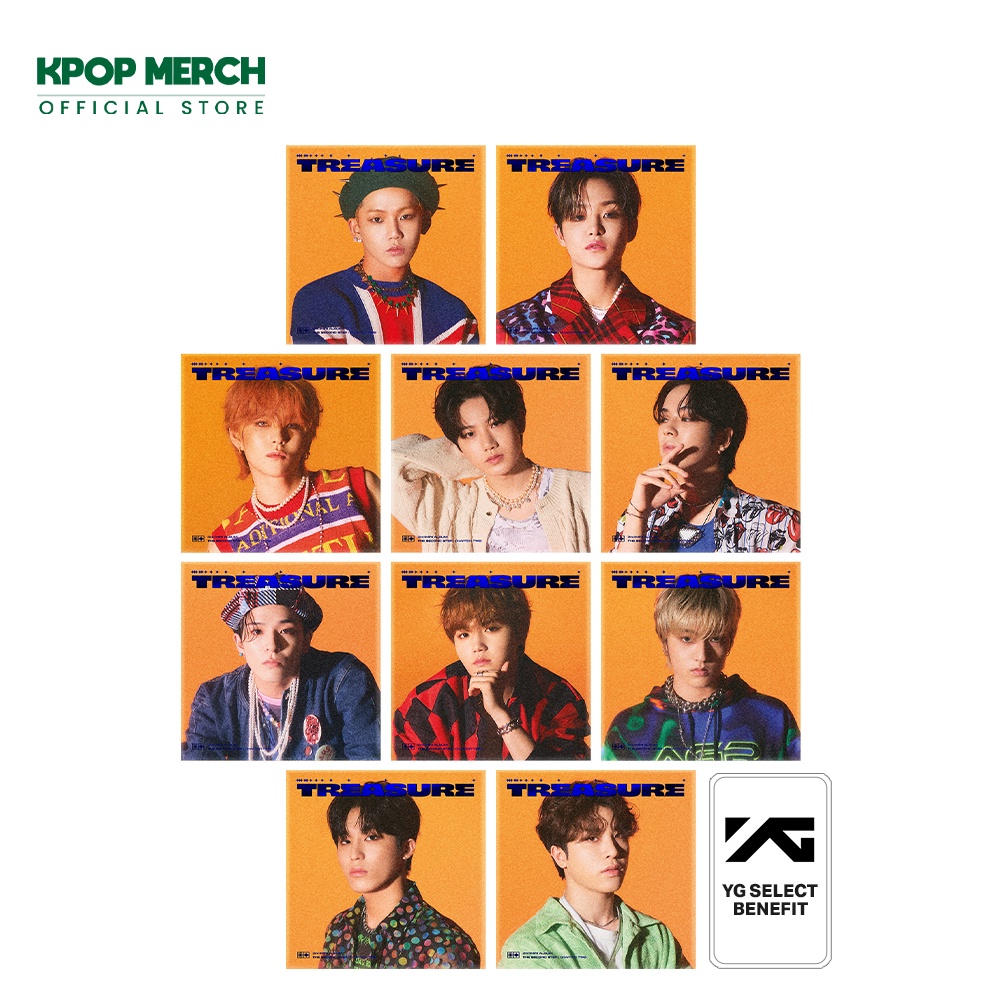 (YG Select POB) TREASURE - 2nd Mini Album Second Step : Chapter Two ...