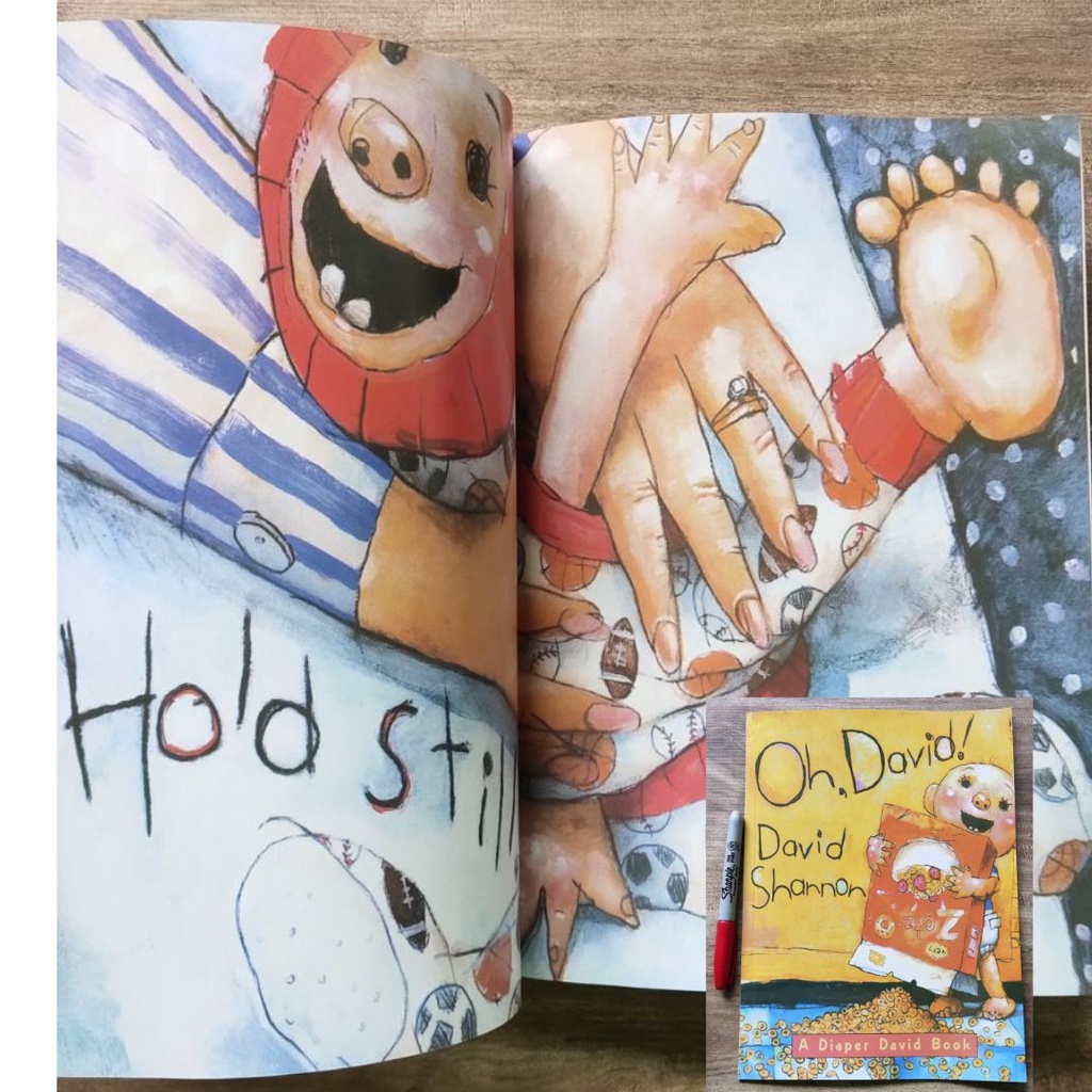 DAVID SHANNON BOOKS No David! and other stories (singles) | Shopee ...