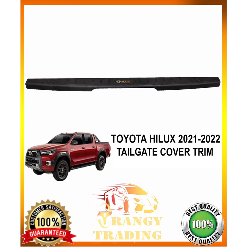 ☃ ┋Toyota Hilux Conquest / Gr-S 2021 To 2023 Oem Tailgate Trim Cover Or ...