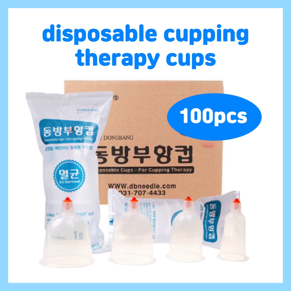 dongbang cupping therapy cup 100pcs disposable cups Health Medical ...
