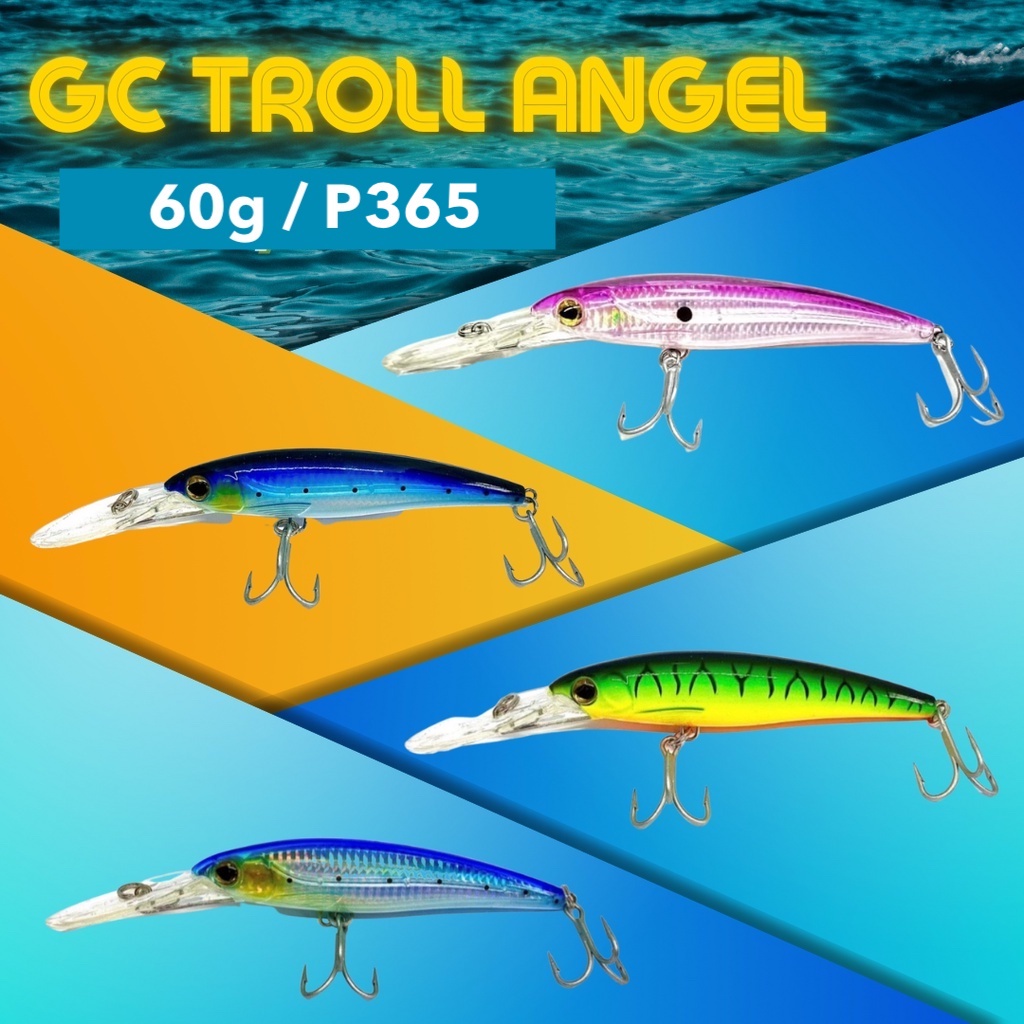 GoodCatch GC TROLL ANGEL Bait Lure 44g / 60g | Shopee Philippines