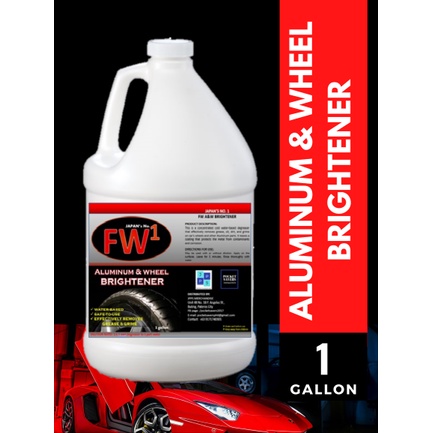 FW Aluminum & Wheel Brightener 1 Gallon (Car Tire Engine Cleaner ...
