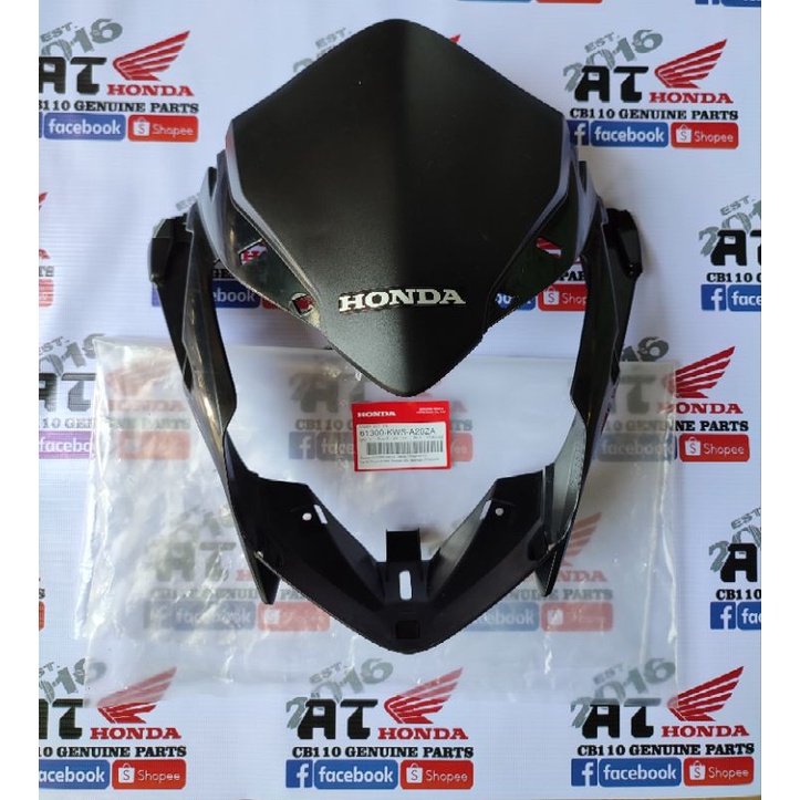 Honda CB110 Genuine Front Visor (Garnish not included) | Shopee Philippines